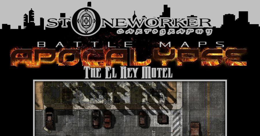 Battle Maps Apocalypse: The El Rey Motel | RPG Item | RPGGeek
