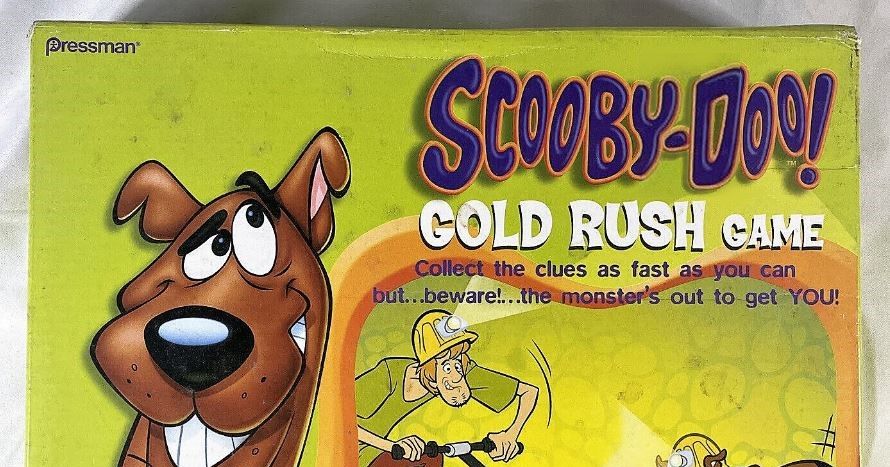 Scooby-Doo Gold Rush Game | Board Game | BoardGameGeek