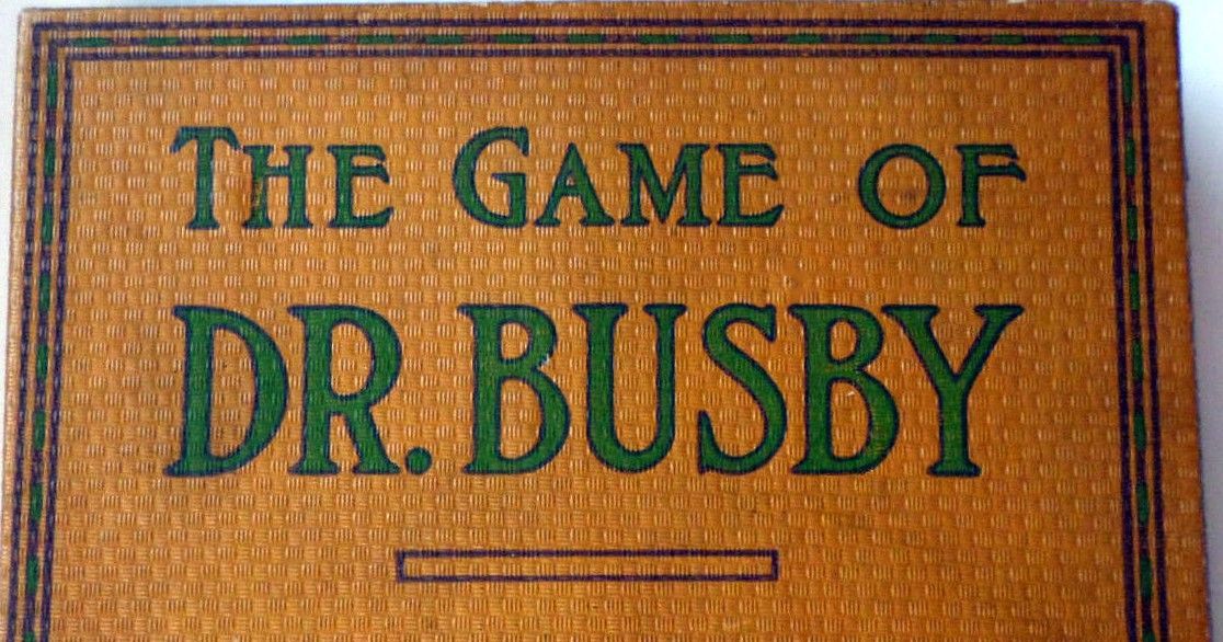 The Game of Dr. Busby | Board Game | BoardGameGeek
