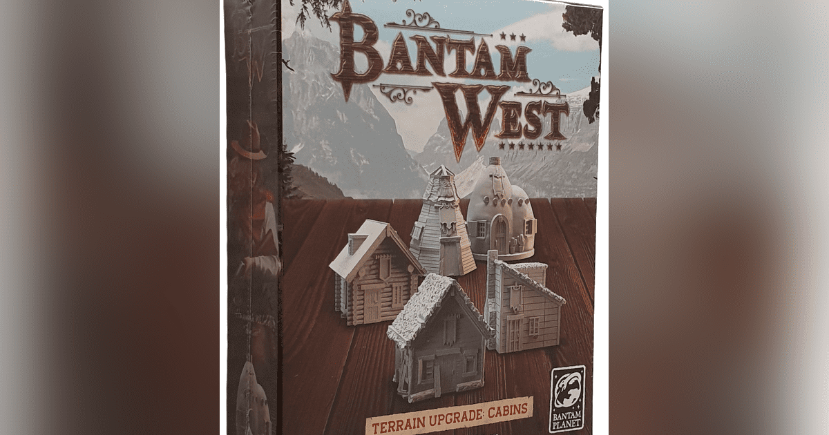 Bantam West: Terrain Upgrade Cabins | Board Game Accessory | BoardGameGeek