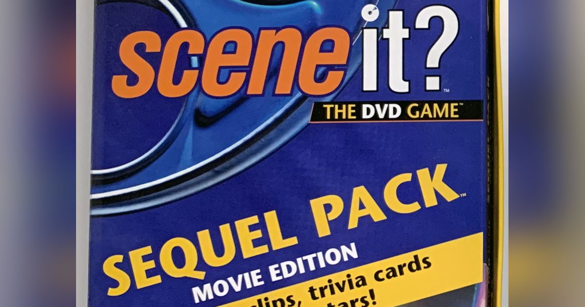 Scene It? Sequel Pack: Movie Edition | Board Game | BoardGameGeek