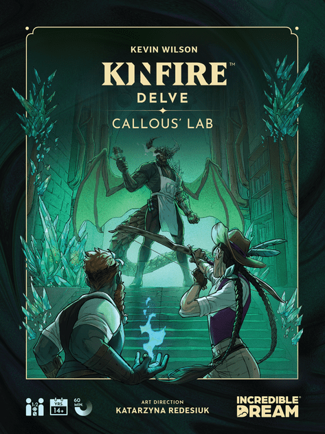 Kinfire Delve - A Meeple Mountain Review | Kinfire Delve: Callous' Lab