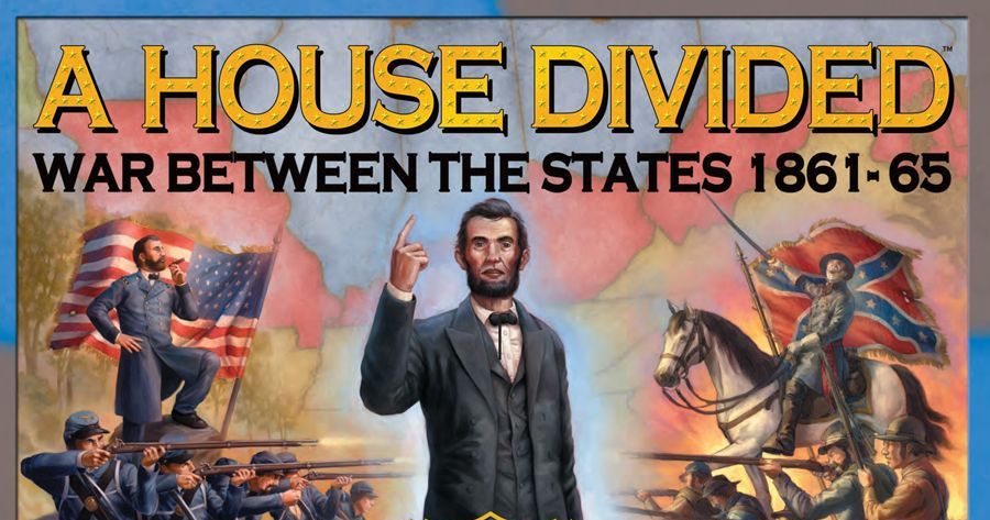 A House Divided: War Between the States 1861-65 | Board Game ...