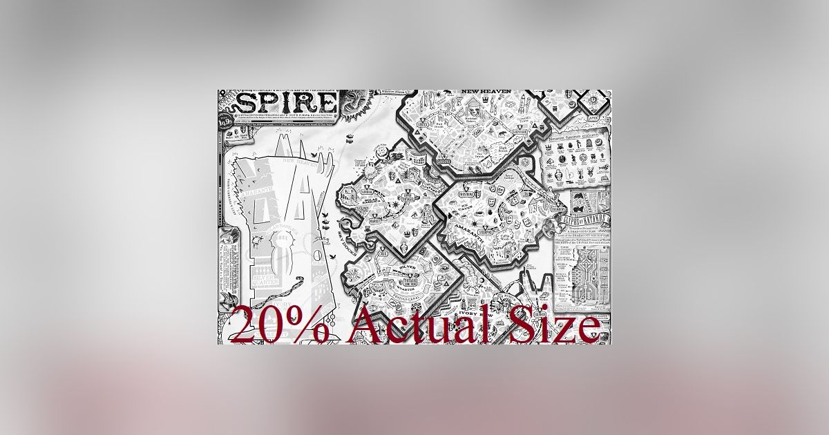 Spire Map Set | RPG Item | RPGGeek