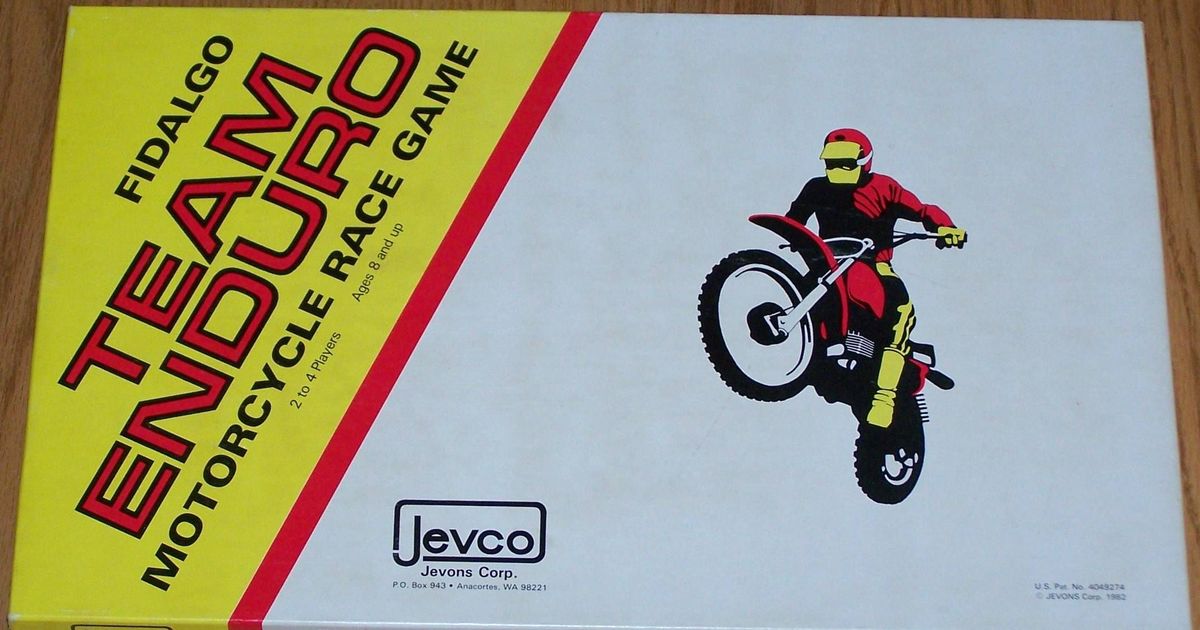 Team Enduro Motorcycle Race Game | Board Game | BoardGameGeek