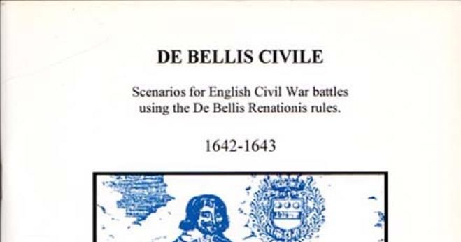 De Bellis Civile v. 1, 1642-1643 | Board Game | BoardGameGeek