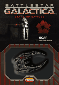 Battlestar Galactica: Starship Battles – Scar Cylon Raider | Board Game ...