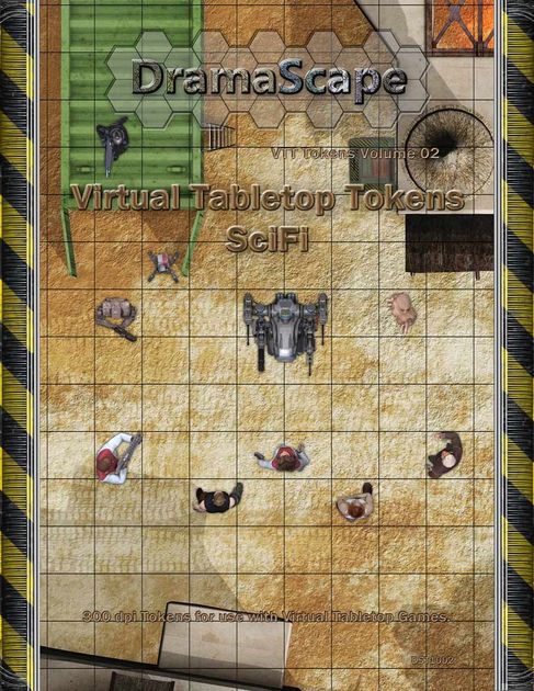 VTT Tokens Volume 02: Virtual Tabletop Tokens SciFi | RPG Item | RPGGeek