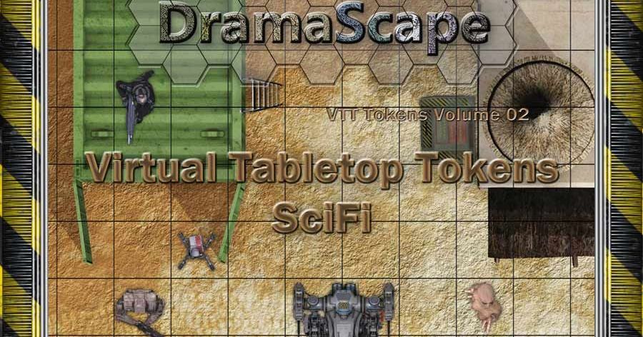 VTT Tokens Volume 02: Virtual Tabletop Tokens SciFi | RPG Item | RPGGeek