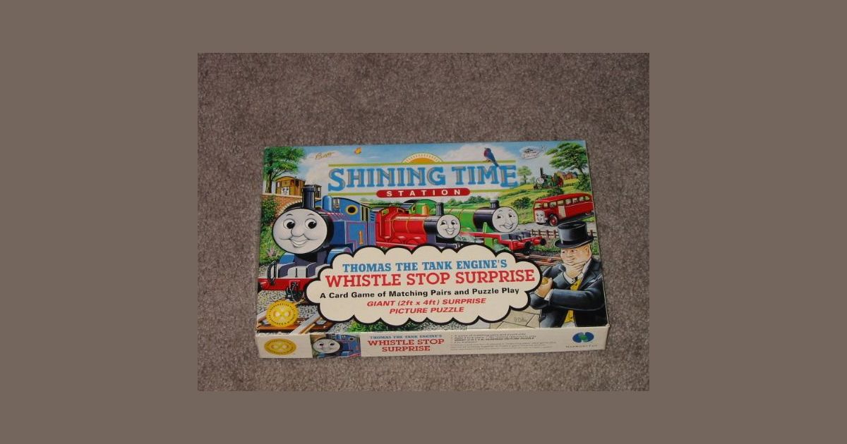 Thomas the Tank Engine's Whistle Stop Surprise Card Game | Board Game ...