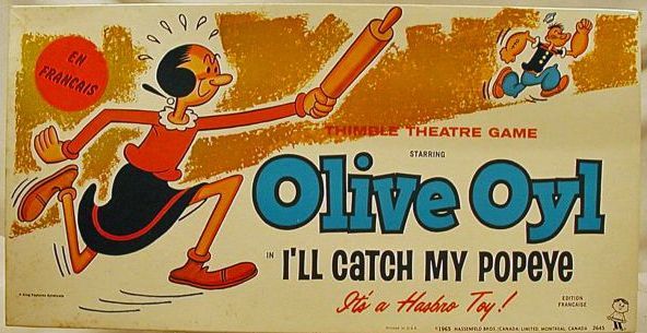 Olive Oyl: I'll Catch My Popeye | Board Game | BoardGameGeek