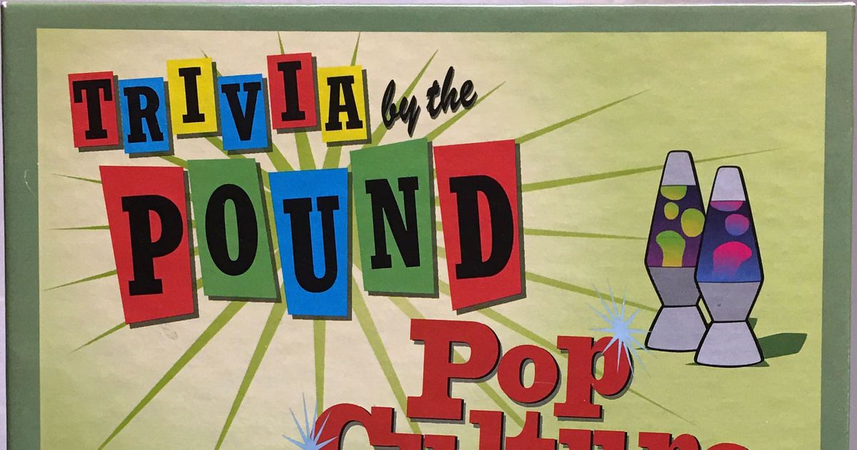 Trivia by the Pound: Pop Culture Trivia Game | Board Game | BoardGameGeek