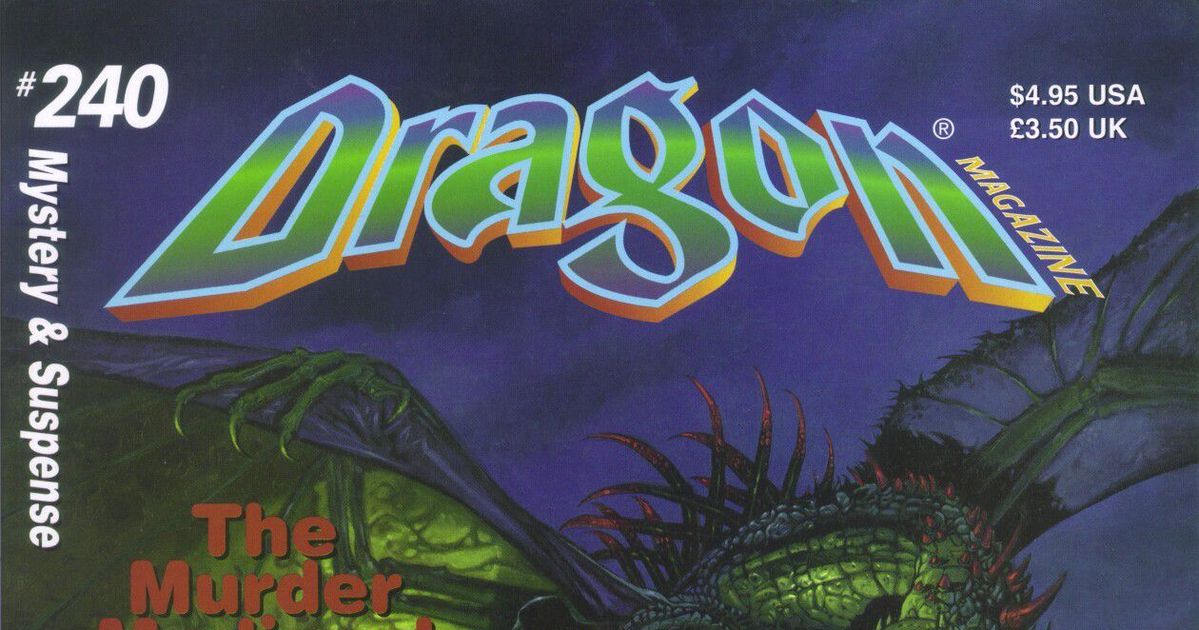Dragon (Issue 240 - Oct 1997) | Issue | RPGGeek
