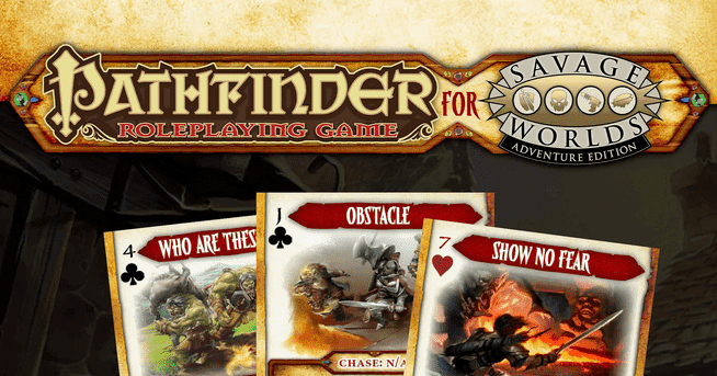 Quick Chase Deck (Pathfinder for Savage Worlds) | RPG Item | RPGGeek