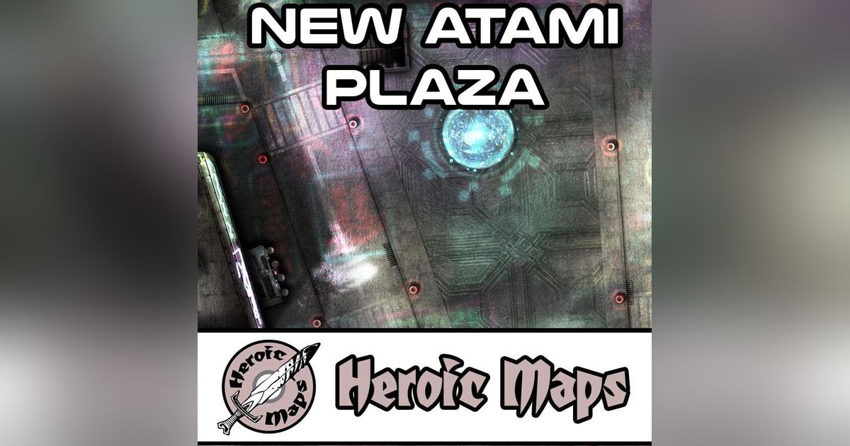 Heroic Maps: New Atami Plaza | RPG Item | RPGGeek