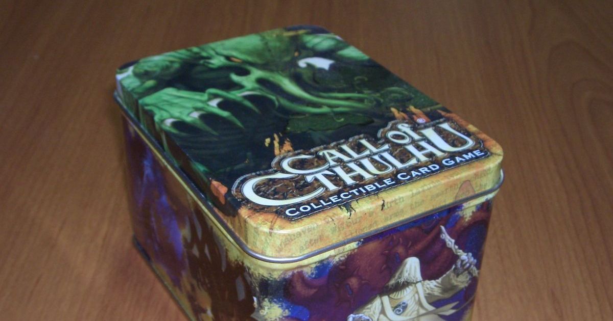 Call of Cthulhu: Card Coffin Tin | Board Game Accessory | BoardGameGeek