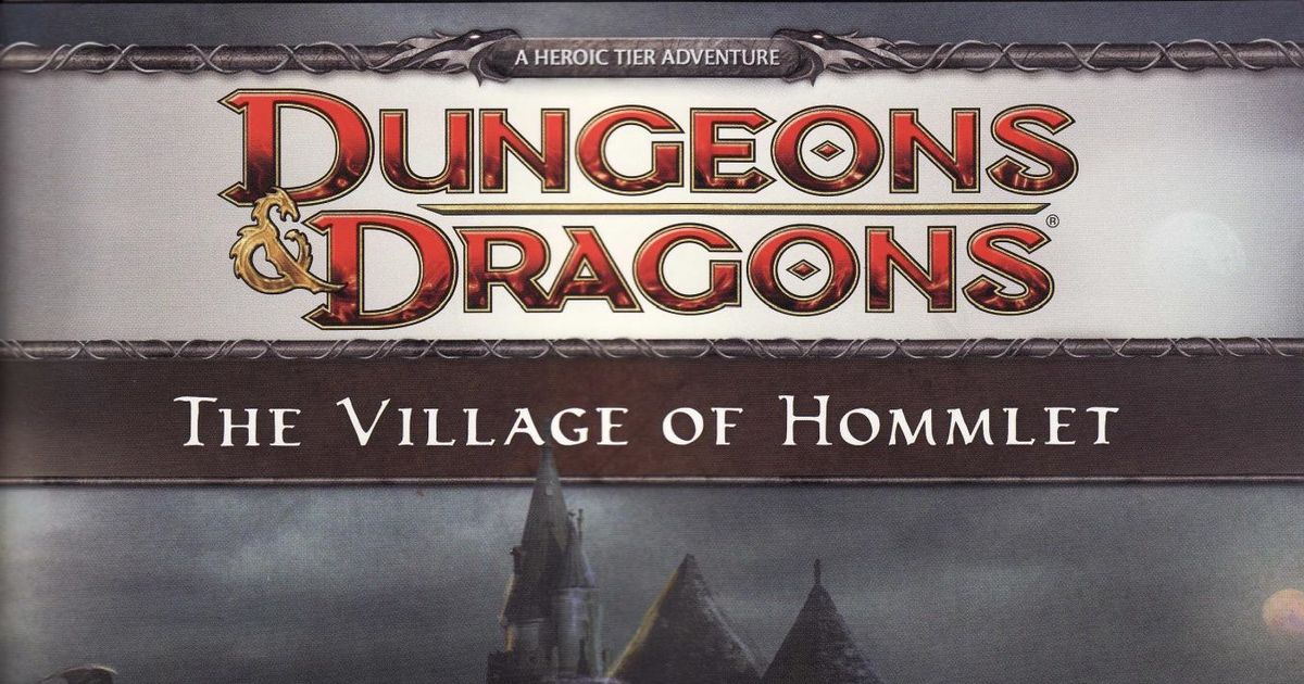 The Village of Hommlet (DM Reward Program Adventure) | RPG Item | RPGGeek