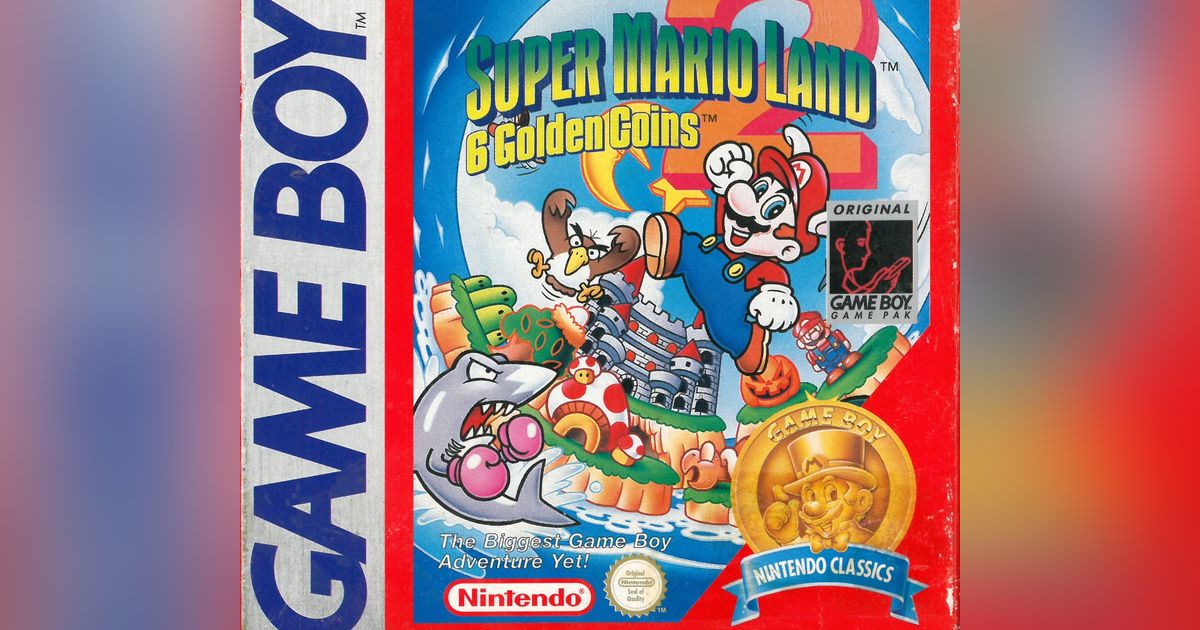Super Mario Land 2: 6 Golden Coins | Video Game | VideoGameGeek