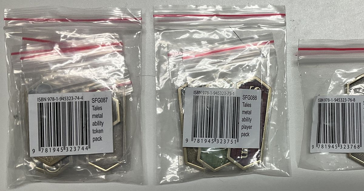 Tales from the Red Dragon Inn: Metal Ability Player Pack | Board Game ...