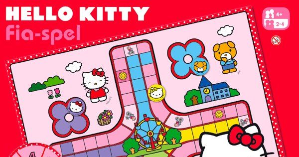 Hello Kitty Fia-spel | Board Game | BoardGameGeek