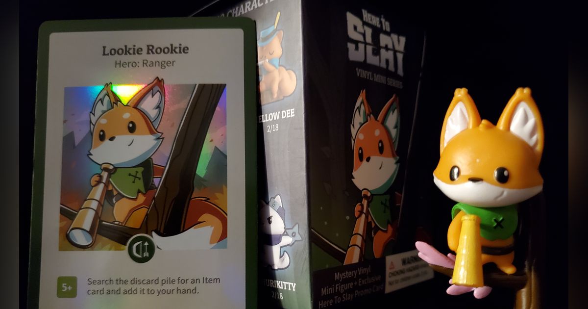 Here to Slay: Lookie Rookie Vinyl Exclusive Foil | Board Game Accessory ...