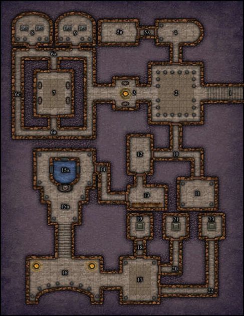 VTT Map Set 001: Simple Dungeon | RPG Item | RPGGeek