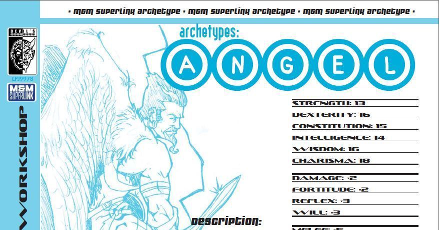 Archetypes: Angel | RPG Item | RPGGeek