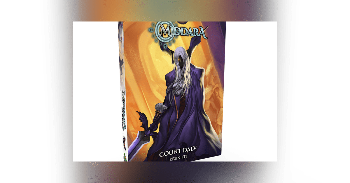 Middara: Count Dalv Resin Kit | Board Game | BoardGameGeek