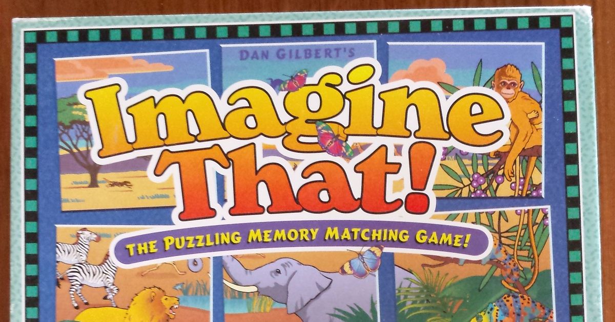 Imagine That! The Puzzling Memory Matching Game! African Safari Edition ...