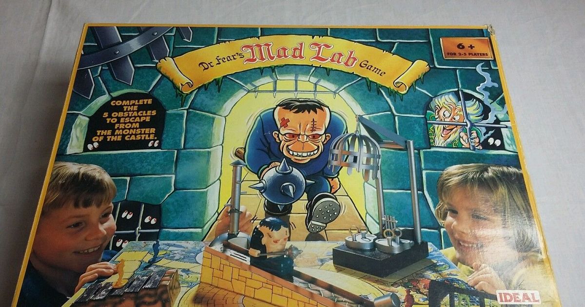 Dr Fear's Mad Lab Game | Board Game | BoardGameGeek