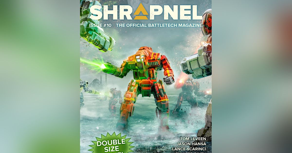 BattleTech: Shrapnel Magazine – Issue 10 | Board Game | BoardGameGeek