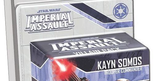 Star Wars: Imperial Assault – Kayn Somos Villain Pack | Board Game ...