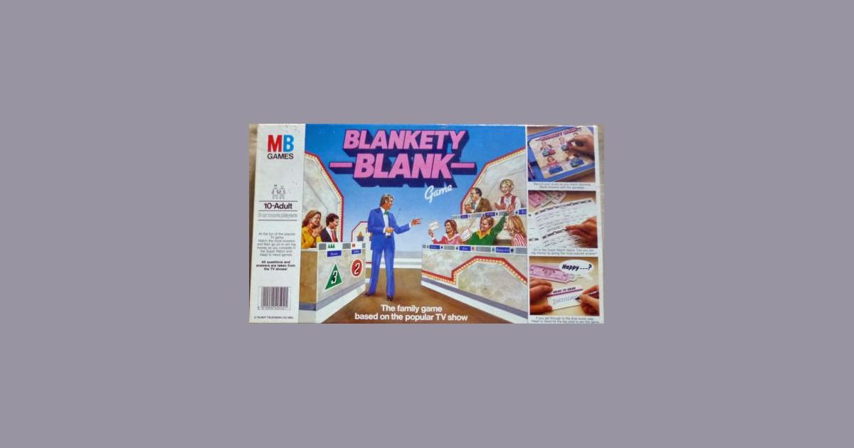 Blankety Blank | Board Game | BoardGameGeek