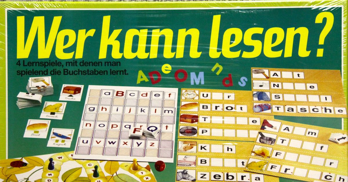 Wer kann lesen? | Board Game | BoardGameGeek