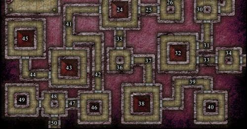 VTT Map Set 116: The Vault of Osiris | RPG Item | RPGGeek