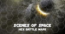 Scenes of Space Hex Battle Maps | RPG Item | RPGGeek