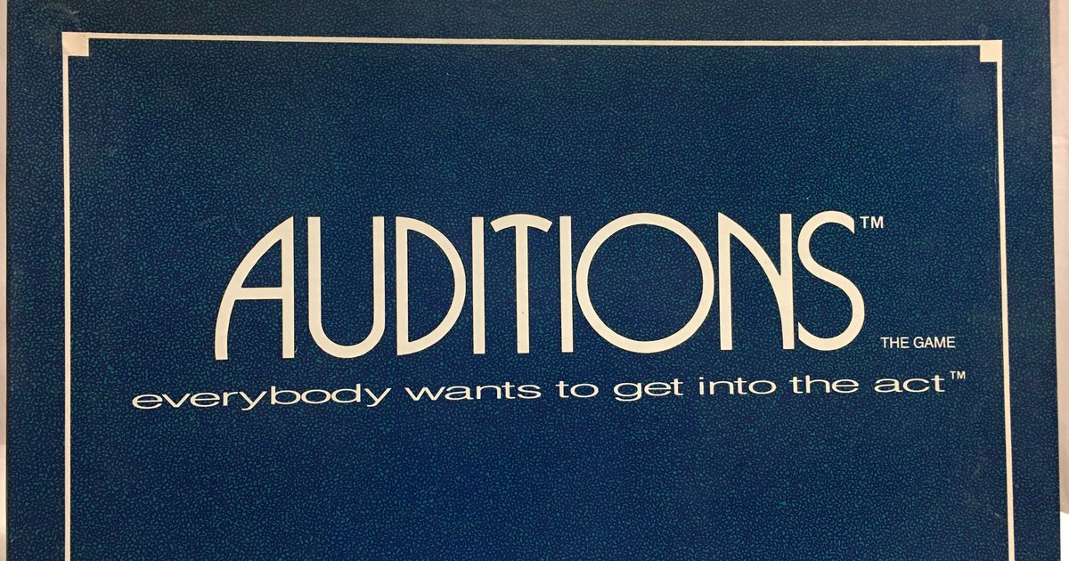Auditions | Board Game | BoardGameGeek
