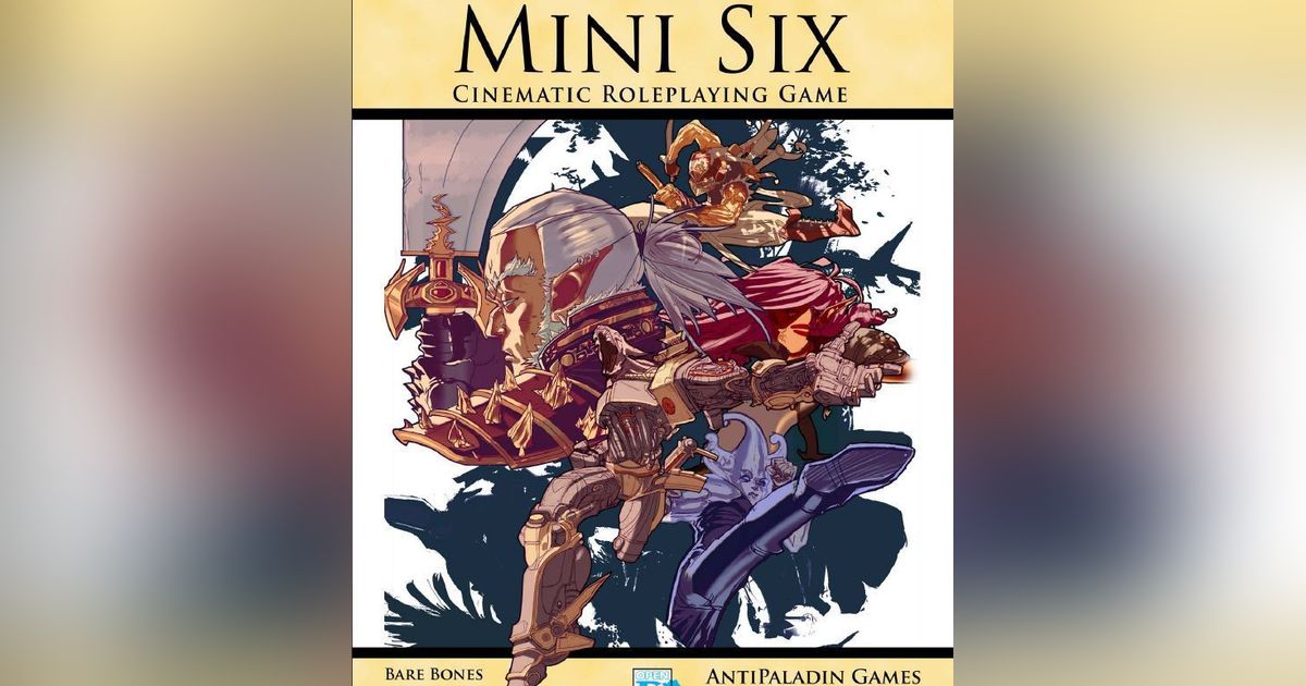 Mini Six Bare Bones Edition | RPG Item | RPGGeek