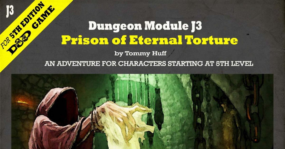J3: Prison of Eternal Torture | RPG Item | RPGGeek