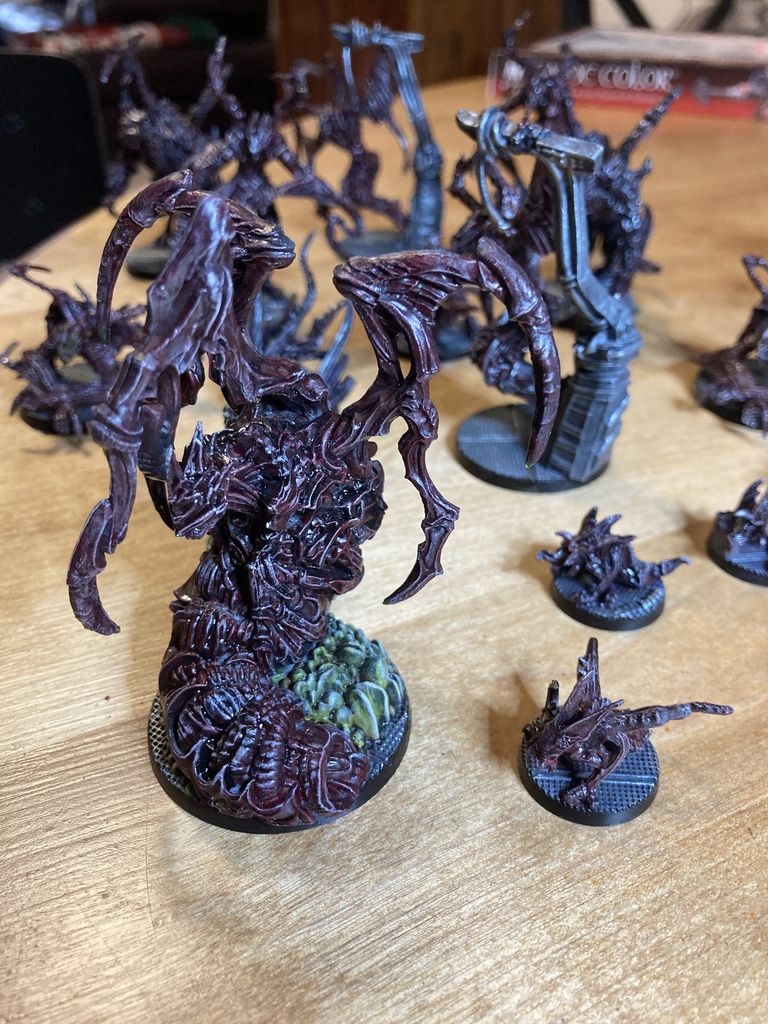 Painted the aliens! | Nemesis: Lockdown