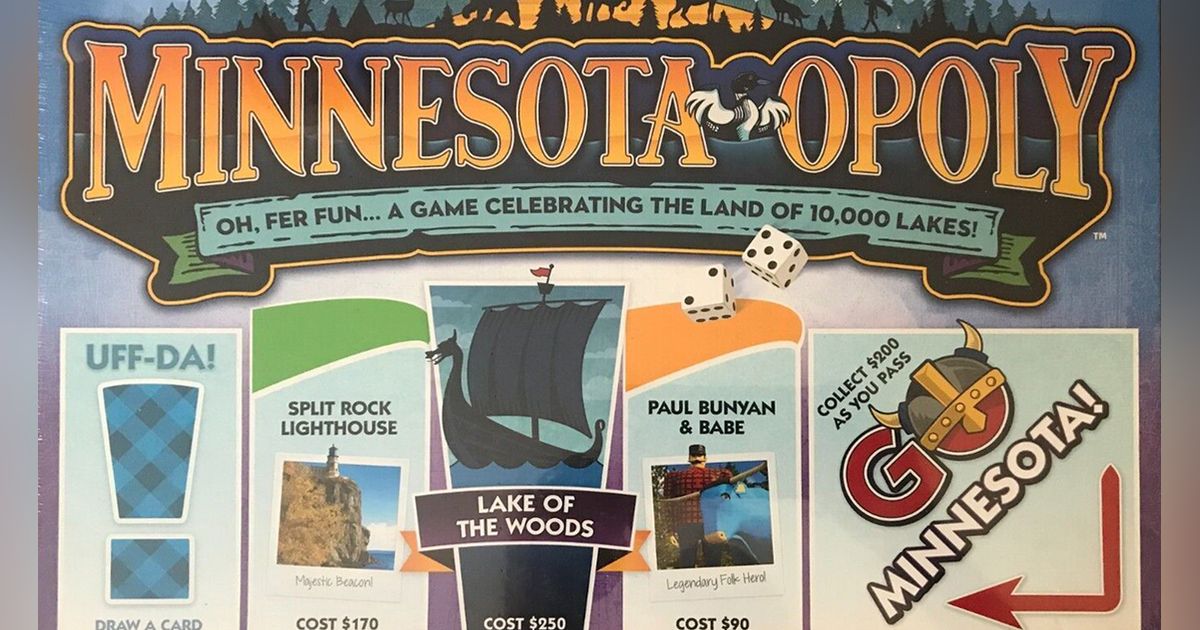 Minnesota-Opoly | Board Game | BoardGameGeek
