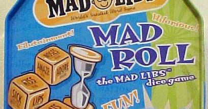 Mad Roll: the Mad Libs Dice Game | Board Game | BoardGameGeek