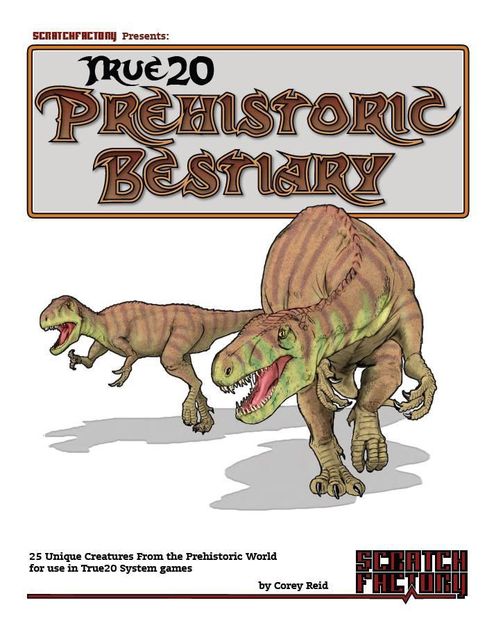 True20 Prehistoric Bestiary | RPG Item | RPGGeek