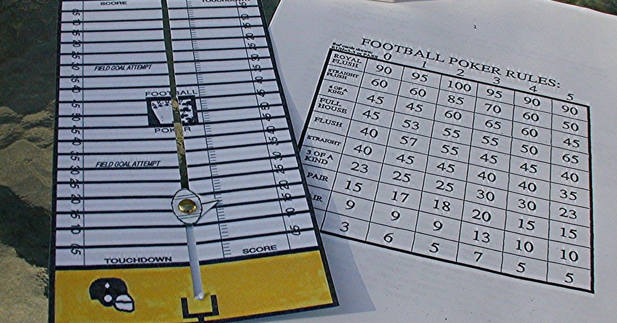 Football Poker | Board Game | BoardGameGeek
