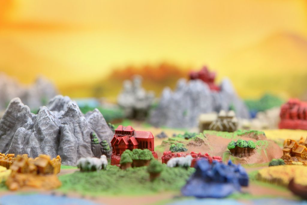 Photo Impression of .... Catan 3D with Seafarers + Cities & Knights ...