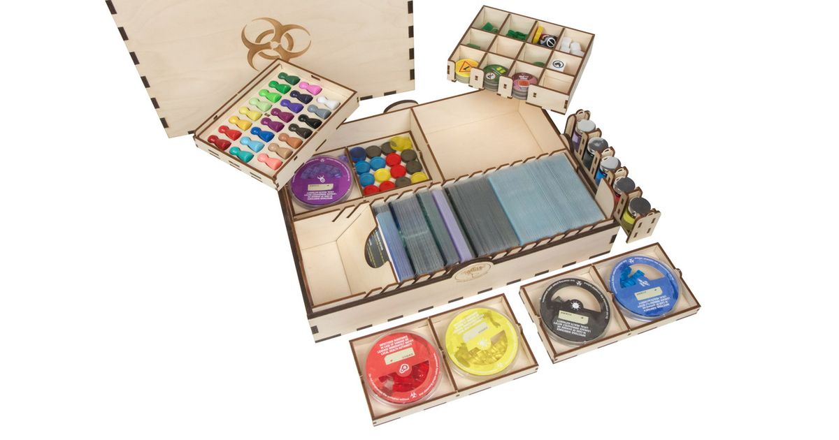 Pandemic: Biohazard Containment Unit | Board Game Accessory | BoardGameGeek