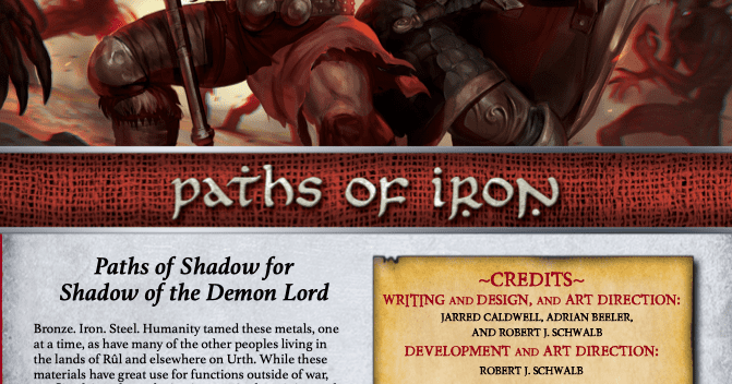 Paths of Iron | RPG Item | RPGGeek