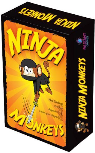 Ninja Monkeys | Board Game | BoardGameGeek