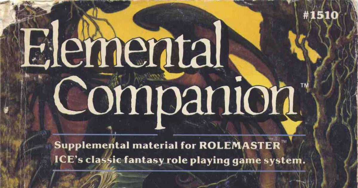 Elemental Companion | RPG Item | RPGGeek