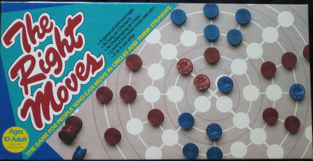The Right Moves | Board Game | BoardGameGeek